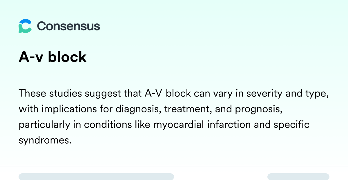 A-v Block - Consensus Academic Search Engine