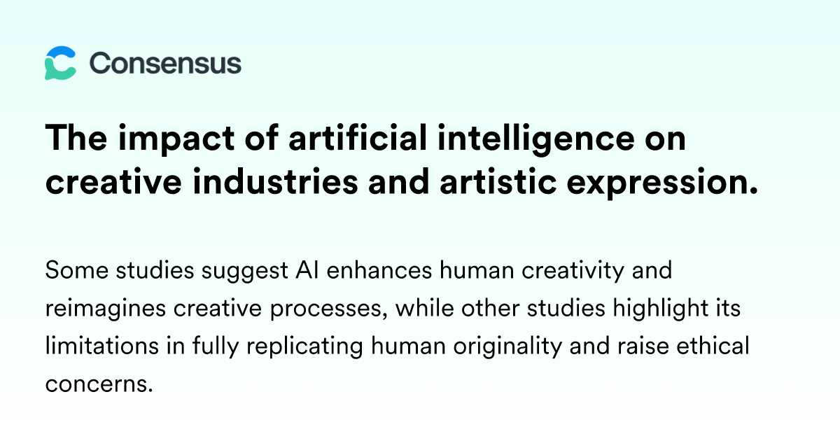 The Impact Of Artificial Intelligence On Creative Industries And ...
